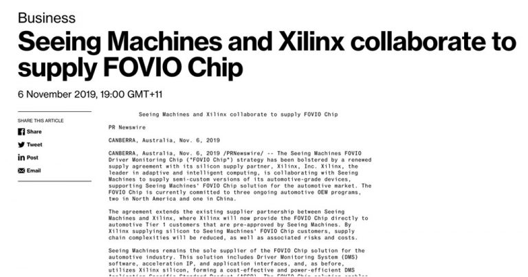 Seeing Machines – 21 in 21